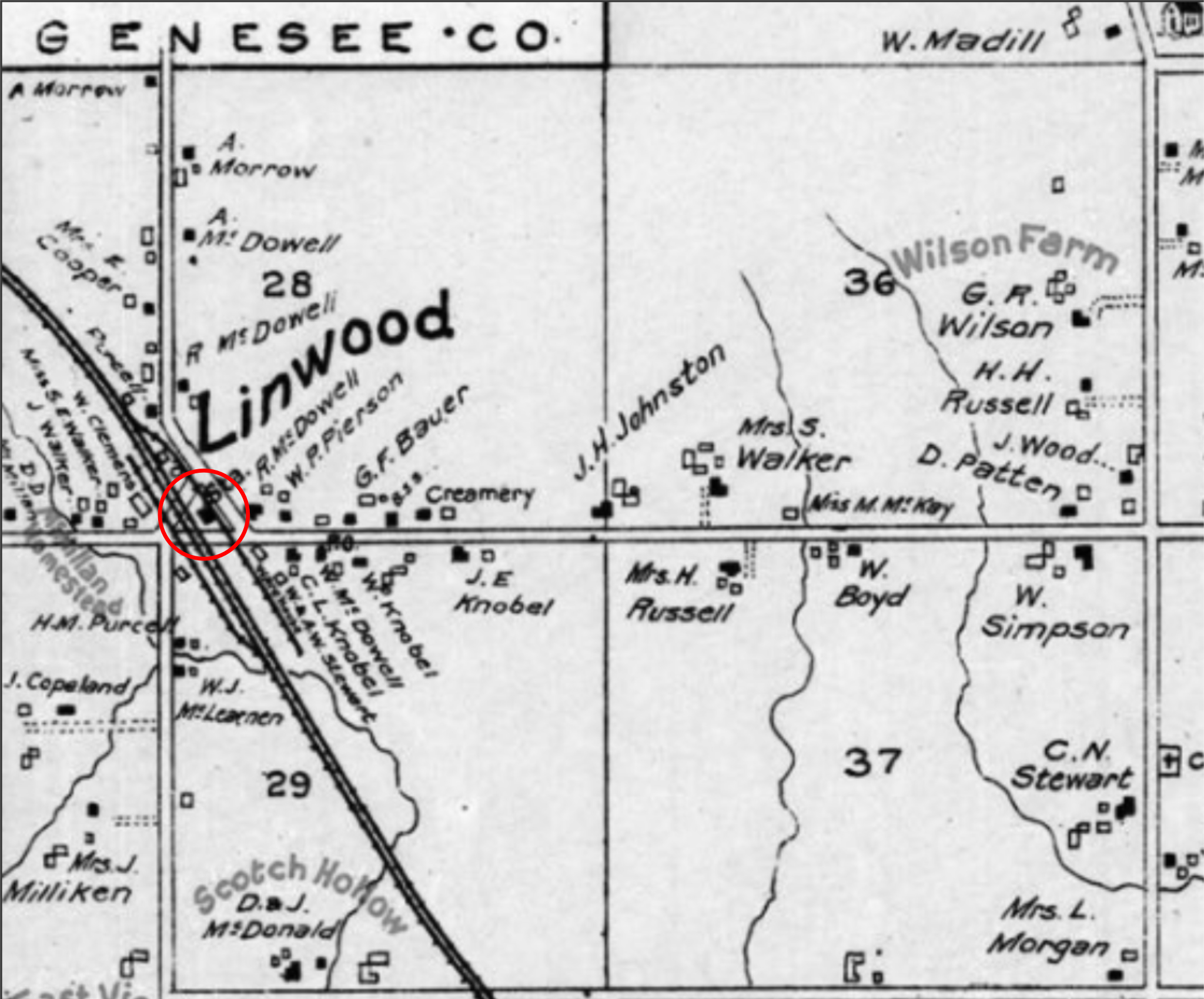 Linwood, NY – New York Railroad Archive