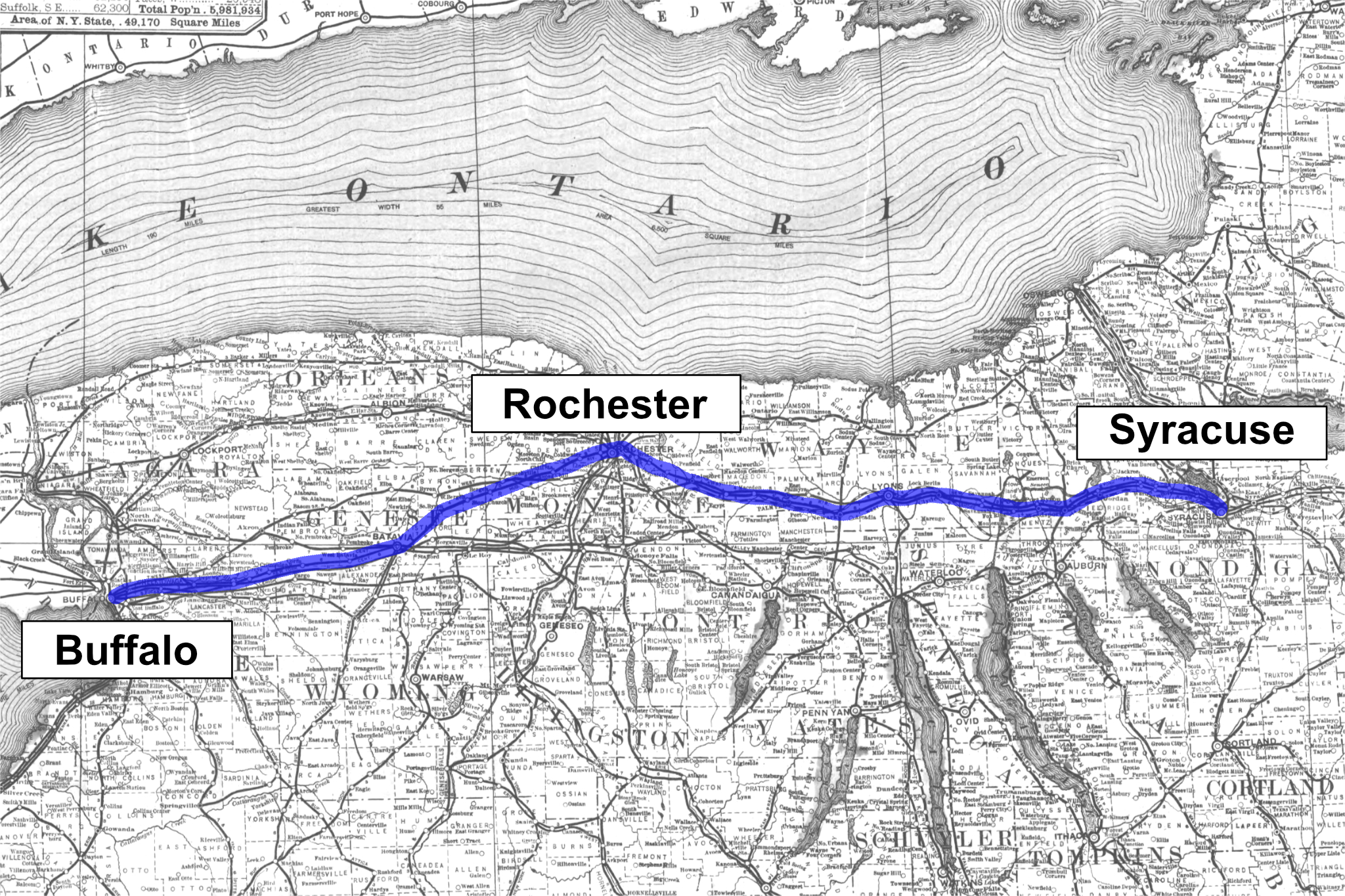 New York Central Railroad Main Line – New York Railroad Archive