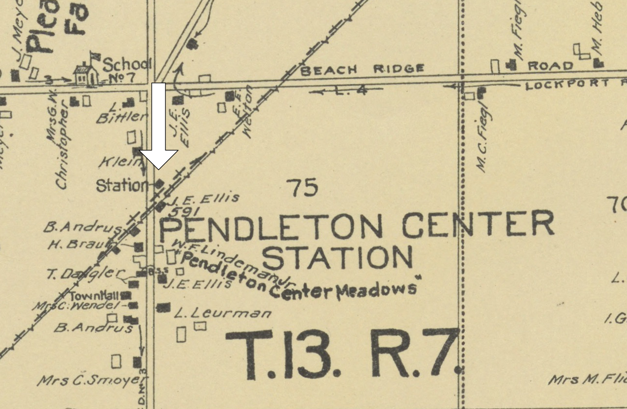 Pendleton Center, NY – New York Railroad Archive